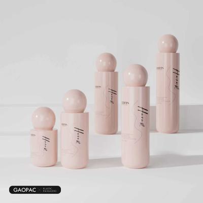 China Custom 50/80/100/120/150ml PET Cosmetic Bottle with Screw Cap and Customizable Color for Skincare Packaging for sale