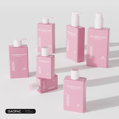 China QS Certified HDPE Lotion Bottle with Customizable Color for Skincare and Personal Care for sale