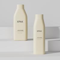 China Empty White Plastic Shampoo Bottles Leakage Proof with Disc Cap Customizable for Shower Gel and Body Cream for sale