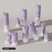 China Customizable Colors Multiple Sizes PET Plastic Lotion Bottle for Skincare Packaging for sale