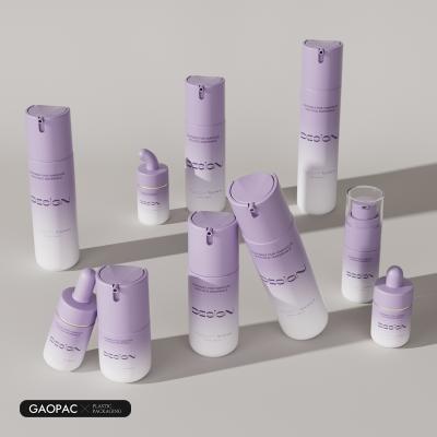 China Customizable Colors Multiple Sizes PET Plastic Lotion Bottle for Skincare Packaging for sale