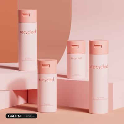 China Clear HDPE Plastic Shampoo Bottles with Flip Cap Sealing and Customizable Colors for Hand Sanitizer and Cosmetic Use for sale