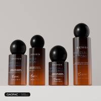China OEM ODM Amber Cosmetic Plastic Bottles 50/80/100/120ml Customizable PET Bottle for Skincare Packaging for sale