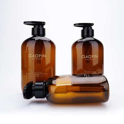 China ISO Hair Care Bottles 300ml 400ml Empty Hand Wash Plastic Bottles for sale