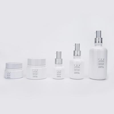 China 50ml 40ml 250ml Cosmetic Plastic Bottles With Aluminum Treatment Pump for sale
