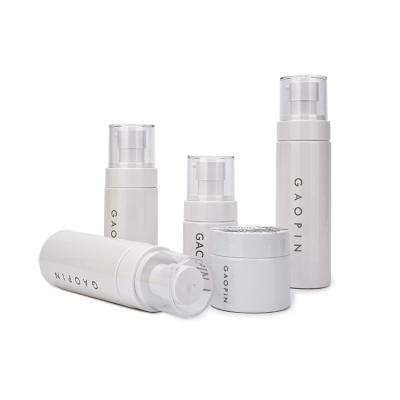 China Recycled Empty Skincare Bottles 50ml 80ml Lotion Pump Plastic Bottle for sale