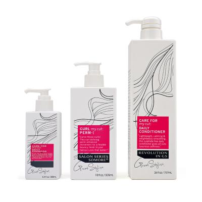 China HDPE Square Plastic Shampoo Bottles 757ml For Shower Gel for sale