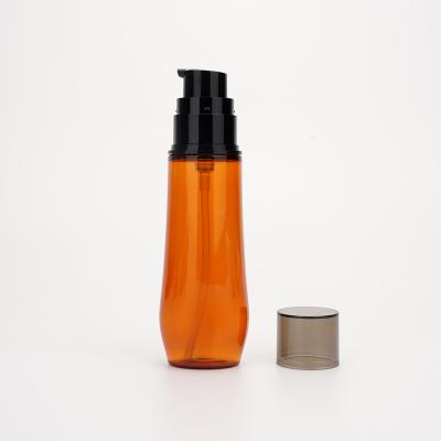China PET Lotion Cream Bottle With Pump 50ml 80ml 110ml Plastic Lotion Bottle for sale