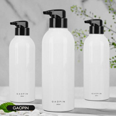 China 16.90oz 20.29oz Plastic Shampo Bottles Screen Printing ISO Certification for sale