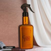 China Amber 500ml Pet Plastic Spray Bottles With Pump Empty Screen Printing for sale