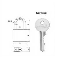 China Rarlux 30mm-70mm Custom Anti-cut Candado Custom Heavy Duty Rarlux Stainless Steel Padlock 30/40/50/60/70mm Size for sale