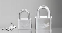 China Rarlux Stainless Steel square Type Disc Padlock Anti-theft Safety Rust Proof Stainless Steel Padlock for sale