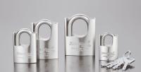 China Rarlux Hot Selling  Double Locking Solid Padlock Heavy Duty Security Stainless Steel Padlock for sale