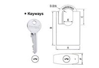 China Rarlux Best Design Shackle Protected Waterproof Padlock Anti-theft High Quality Stainless Steel Padlock for sale