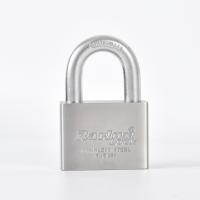 China Rarlux Stainless Steel square Type Disc Padlock Anti-theft Safety Rust Proof Stainless Steel Padlock for sale