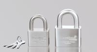 China Rarlux Stainless Steel square Type Disc Padlock Anti-theft Safety Rust Proof Stainless Steel Padlock for sale