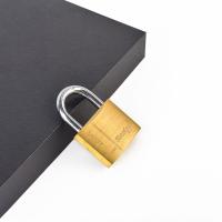 China Popular High Security Waterproof Brass Padlock with 3 Brass Keys and Hardened Shackle for sale