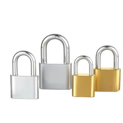China Rarlux Trendy Style Solid Padlock Anti-theft Hardened Steel Shackle Sprung Brass Padlock for sale