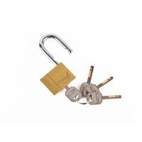 China 40-70mm High Security Padlock Brass Copper square Brass Padlock Solid Padlock Candado for sale
