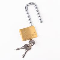 China Rarlux 50mm European Durable Solid Brass Padlock with Key ISO Certified High Security Mini Padlock for sale