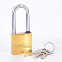 China Rrlux Hot Selling Customized Durable Brass Padlocks with 3 Brass Keys-Direct Sales Factory Price for sale
