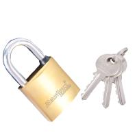 China Rrlux Hot Selling Customized Durable Brass Padlocks with 3 Brass Keys-Direct Sales Factory Price for sale