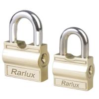 China Rarlux  Solid Body Padlock Drum-shaped Side Opening Brass Padlock for sale