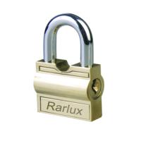 China Rarlux  Solid Body Padlock Drum-shaped Side Opening Brass Padlock for sale