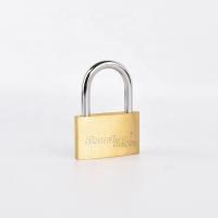China Rarlux New Arrival Solid Padlock Brass Body Brass Cylinder Thin Brass Padlock for sale