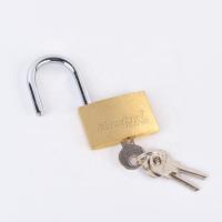China Rarlux New Arrival Solid Padlock Brass Body Brass Cylinder Thin Brass Padlock for sale