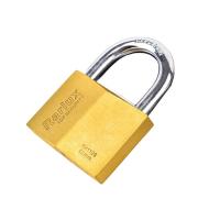 China Rarlux Top Security Solid Padlock 3 Nickel-plated Keys Brass Padlock for sale