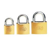 China Rarlux 20 25 32 38 50 63 75mm  Hot Selling Solid Padlock Top Security Super Polished  Brass Padlock for sale