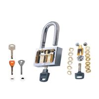 China 40-70mm High Security Padlock Brass Copper square Brass Padlock Solid Padlock Candado Durable Easy to Use for sale