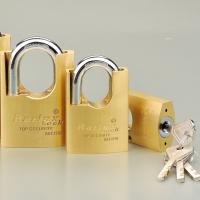 China Rarlux 40-70mm High Security Industrial Safety Durable Brass Padlock with Hardened Steel Shackle for sale