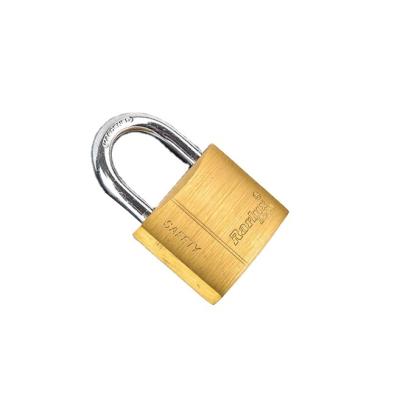 China Rarlux 20mm Top Security Pad Lock High Safety Small Mini Cheap Solid Brass Padlock with 3 Brass Keys ISO Certified for sale