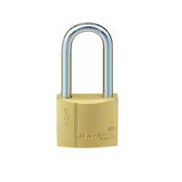 China Top Security 25mm Steel Long Shackle Pad Lock Brass Padlock Solid Steel Brass Padlock for sale