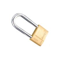 China Rarlux Long Shackle 50mm High Security Anti-cut Solid Material European Brass Padlock for sale