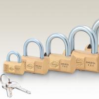 China Rarlux 30-80mm Standard Wide Application High Security Anti-theft Hammer Brass Padlock for sale