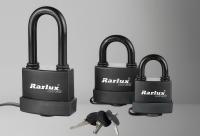 China Rarlux 40-60mm Steel Locks Manufacturer Wholesale Safety Anti-theft Waterproof Padlock Plastic Covered Safety Iron Padlock for sale
