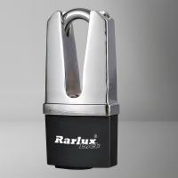 China Rarlux Waterproof Padlock Shackle Protected Disc Padlock with Plastic Cover High Safety 4 Keys 55mm,65mm Best Padlock for sale