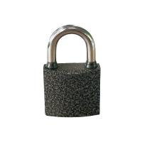 China 20-75mm Solid Iron Body with Plastic Painted Surface Waterproof Painted Iron Padlock for sale
