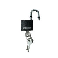China 20-75mm Solid Iron Body with Plastic Painted Surface Waterproof Painted Iron Padlock for sale