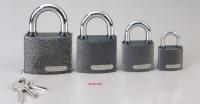 China 20-75mm Solid Iron Body with Plastic Painted Surface Waterproof Painted Iron Padlock for sale