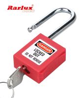 China Rarlux High Quality Top Security Industrial Hardened Alloy Steel Shackle Padlock Keyed Eco-Friendly Solid Brass Cylinder Lockout for sale