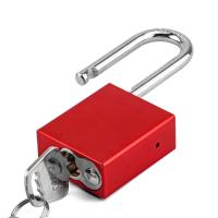 China 40mm Heavy Duty Industrial Safety Lockout Padlocks Outdoor Square Type Aluminum Eco-Friendly Durable High Safety Keyed Alike for sale