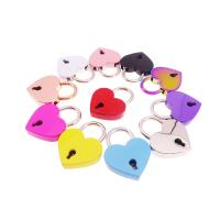 China Heart-Shaped Padlock Compact, Aesthetic & Exquisite Security Love Locks for Wholesale and Valentines Day Gifts Padlock Factory for sale