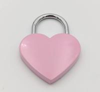 China Heart-Shaped Padlock Compact, Aesthetic & Exquisite Security Love Locks for Wholesale and Valentines Day Gifts Padlock Factory for sale