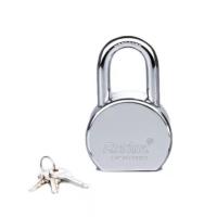 China Rarlux 55-80mm High Security Solid Padlock Anti-theft Round Type Steel Padlock Iron Padlock for sale