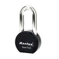 China Rarlux 55-80mm High Security Solid Padlock Anti-theft Round Type Steel Padlock Iron Padlock for sale