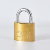 China 30/40/50/60mm Security Padlock Eco-Friendly High Quality Iron Lock Body Chrome Plated Surface Steel Key for sale